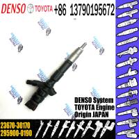 China Auto Engine Parts 23670-30170 295900-0190 Diesel Fuel Injector 23670-30170 for sale