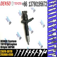 China Auto Engine Parts 23670-30170 295900-0190 Diesel Fuel Injector 23670-30170 for sale