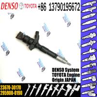China Auto Engine Parts 23670-30170 295900-0190 Diesel Fuel Injector 23670-30170 for sale
