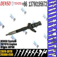 China Auto Engine Parts 23670-30170 295900-0190 Diesel Fuel Injector 23670-30170 for sale