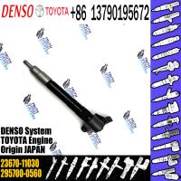 China Common Rail Injector 295700-0560 23670-09430 23670-19025 23670-11020 23670-11030 for TOYOTA engine for sale