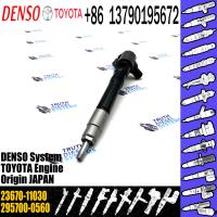 China Common Rail Injector 295700-0560 23670-09430 23670-19025 23670-11020 23670-11030 for TOYOTA engine for sale
