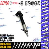 China Common Rail Injector 295700-0560 23670-09430 23670-19025 23670-11020 23670-11030 for TOYOTA engine for sale