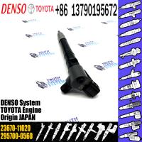 China Injector 295700-0120 295700-0530 295700-0560 295700-0090 For TOYOTA HILUX REVO 23670-11020 for sale