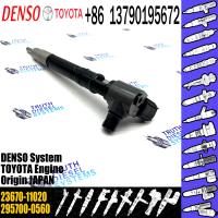 China Injector 295700-0120 295700-0530 295700-0560 295700-0090 For TOYOTA HILUX REVO 23670-11020 for sale