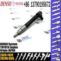 China Injector 295700-0120 295700-0530 295700-0560 295700-0090 For TOYOTA HILUX REVO 23670-11020 for sale