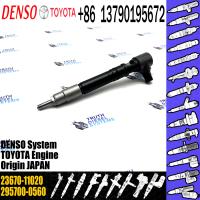 China Injector 295700-0120 295700-0530 295700-0560 295700-0090 For TOYOTA HILUX REVO 23670-11020 for sale