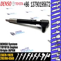 China Injector 295700-0120 295700-0530 295700-0560 295700-0090 For TOYOTA HILUX REVO 23670-11020 for sale
