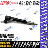 China Injector 295700-0120 295700-0530 295700-0560 295700-0090 For TOYOTA HILUX REVO 23670-11020 for sale