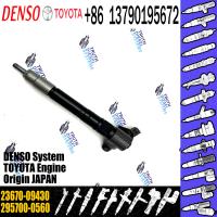 China Injector 295700-0560 0445116015 295700-0560 23670-0E020 23670-09430, 23670-11020, 23670-19025 236700E020 For Toyota for sale