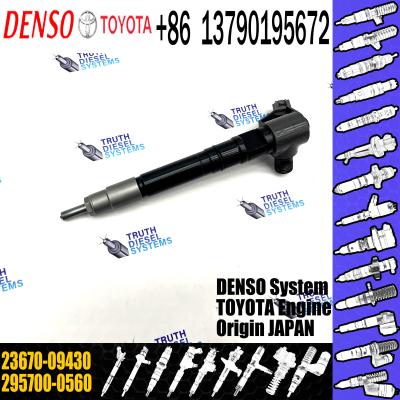 China Injector 295700-0560 0445116015 295700-0560 23670-0E020 23670-09430, 23670-11020, 23670-19025 236700E020 For Toyota for sale