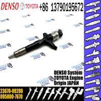 China Fuel injector 095000-7670 23670-09280 for engine pump injector sprayer 095000-7670 23670-09280 for sale