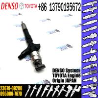 China Fuel injector 095000-7670 23670-09280 for engine pump injector sprayer 095000-7670 23670-09280 for sale