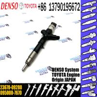 China Fuel injector 095000-7670 23670-09280 for engine pump injector sprayer 095000-7670 23670-09280 for sale