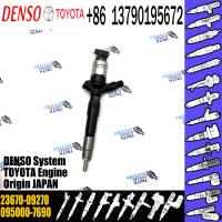China Injector 095000-7690 Common Rail injector sprayer 23670-09270 For Toyota 1AD-FTV 2AD-FTV for sale