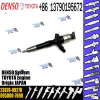 China Injector 095000-7690 Common Rail injector sprayer 23670-09270 For Toyota 1AD-FTV 2AD-FTV for sale