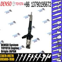 China Injector 095000-7690 Common Rail injector sprayer 23670-09270 For Toyota 1AD-FTV 2AD-FTV for sale
