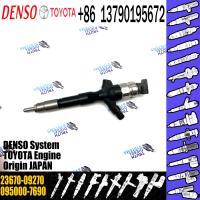 China Injector 095000-7690 Common Rail injector sprayer 23670-09270 For Toyota 1AD-FTV 2AD-FTV for sale