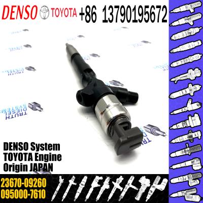 China Brand New Common Rail Fuel Injector 095000-7610 23670-09260 For Toyota for sale