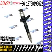 China Injector 095000-7330 23670-09230 095000-7310 23670-09240 for TOYOTA engine INJECTOR for sale