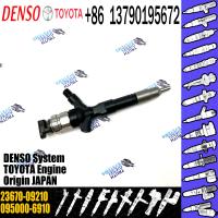 China Fuel injector 095000-6230 095000-7640 095000-7280 095000-6910 For TOYOTA 23670-0R170 23670-09140 23670-09210 for sale