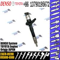 China Injector 095000-6110 095000-6900 095000-7600 095000-7610 23670-09200 236700R060 For TOYOTA 2AD-FHV for sale