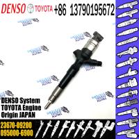 China Injector 095000-6110 095000-6900 095000-7600 095000-7610 23670-09200 236700R060 For TOYOTA 2AD-FHV for sale