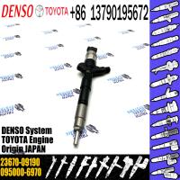China Injector 23670-0R180 23670-0R050 23670-09190 095000-7330 095000-6680 095000-6970 for TOYOTA engine for sale