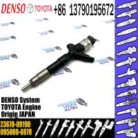China Injector 23670-0R180 23670-0R050 23670-09190 095000-7330 095000-6680 095000-6970 for TOYOTA engine for sale