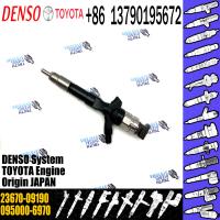 China Injector 23670-0R180 23670-0R050 23670-09190 095000-7330 095000-6680 095000-6970 for TOYOTA engine for sale