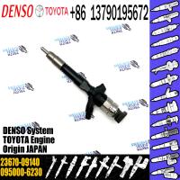 China Fuel injector 095000-6230 095000-7640 095000-7280 095000-6910 For TOYOTA 23670-0R170 23670-09140 for sale