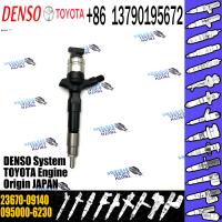 China Fuel injector 095000-6230 095000-7640 095000-7280 095000-6910 For TOYOTA 23670-0R170 23670-09140 for sale