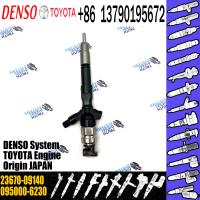 China Fuel injector 095000-6230 095000-7640 095000-7280 095000-6910 For TOYOTA 23670-0R170 23670-09140 for sale