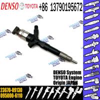 China Brand New Common Rail Fuel Injector 095000-6110 23670-09130 For Toyota Rav4 for sale