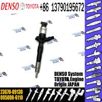 China Brand New Common Rail Fuel Injector 095000-6110 23670-09130 For Toyota Rav4 for sale