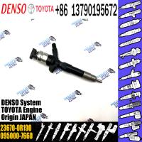 China High Quality diesel fuel injector 095000-6970 095000-7660 common rail injector 23670-09190 23670-0R190 for sale