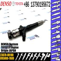 China Injection Nozzle 095000-7680 Common Rail Injector 23670-0R180 For TOYOTA 1AD-FTV 2AD-FTV for sale