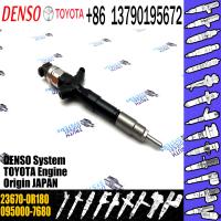China Injection Nozzle 095000-7680 Common Rail Injector 23670-0R180 For TOYOTA 1AD-FTV 2AD-FTV for sale