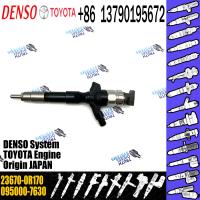 China Injector 095000-7630 23670-0R170 engine pump injector sprayer 095000-7630 23670-0R170 for sale