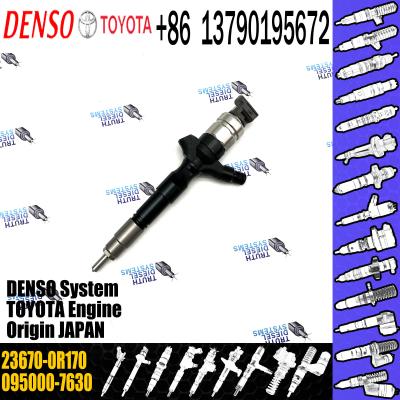China Injector 095000-7630 23670-0R170 engine pump injector sprayer 095000-7630 23670-0R170 for sale
