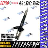 China Injector 095000-7630 23670-0R170 engine pump injector sprayer 095000-7630 23670-0R170 for sale