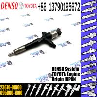China Fuel Injector 095000-7630 23670-0R170 095000-7600 23670-0R160 For Toyota diesel engine for sale