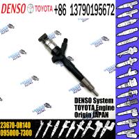 China Diesel Fuel Injector 236700R140 Common Rail Injector 095000-7300 950007300 23670-0R140 for sale