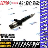 China Injector 095000-7270 095000-6040 for TOYOTA 2AD-FTV 23670-0R170 23670-0R120 23670-0R020 23670-0R070 for sale