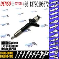 China Injector 095000-7270 095000-6040 for TOYOTA 2AD-FTV 23670-0R170 23670-0R120 23670-0R020 23670-0R070 for sale
