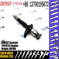 China Injector 095000-7270 095000-6040 for TOYOTA 2AD-FTV 23670-0R170 23670-0R120 23670-0R020 23670-0R070 for sale