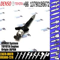 China Injector 095000-7270 095000-6040 for TOYOTA 2AD-FTV 23670-0R170 23670-0R120 23670-0R020 23670-0R070 for sale