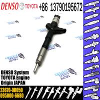 China Fuel Injector 095000-6680 Common Rail Injection Nozzle 23670-0R050 For Toyota RAV4 2.0 D for sale