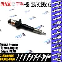 China Fuel Injector 095000-6680 Common Rail Injection Nozzle 23670-0R050 For Toyota RAV4 2.0 D for sale