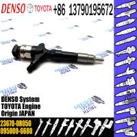 China Fuel Injector 095000-6680 Common Rail Injection Nozzle 23670-0R050 For Toyota RAV4 2.0 D for sale